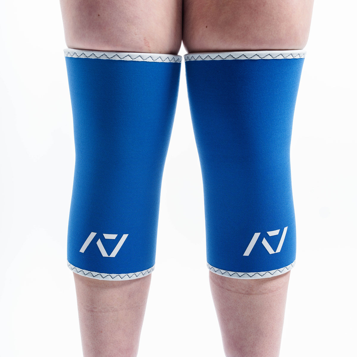 Hourglass Knee Sleeves - Cyanite - A7