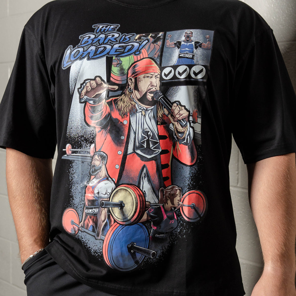 Geno - The Bar is Loaded Over-Fit Unisex Shirt - A7